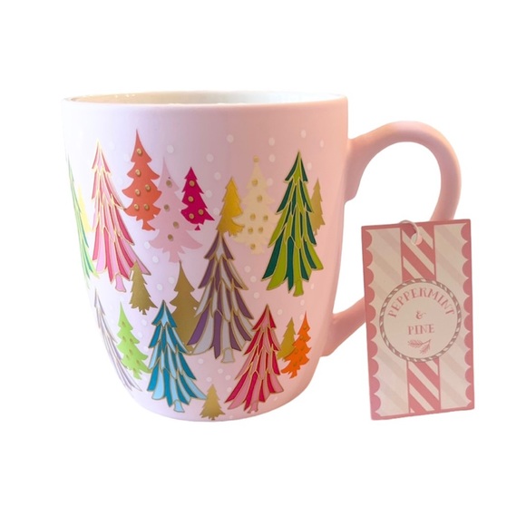 Peppermint & Pine | Dining | Pastel Pink Soft Touch Metallic Gold ...